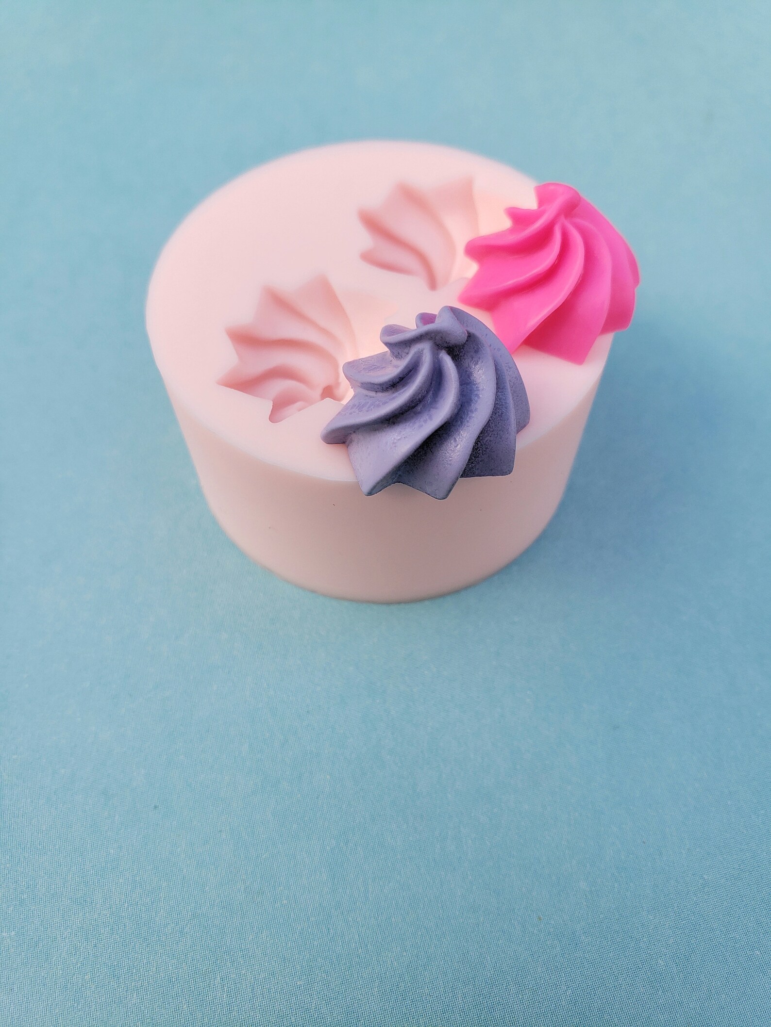 Icing Frosting Dollops Silicone Rubber Mold for Cake Candy - Etsy