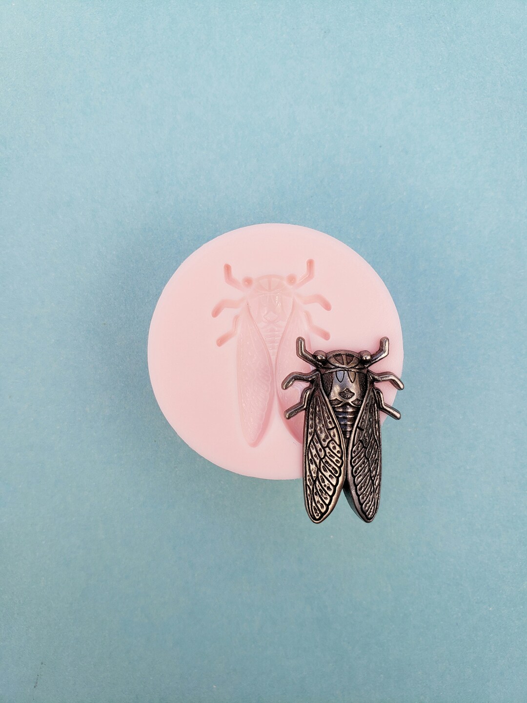 Cicada Insect Bugs Silicone Rubber Mold for Cake, Candy, Fondant ...