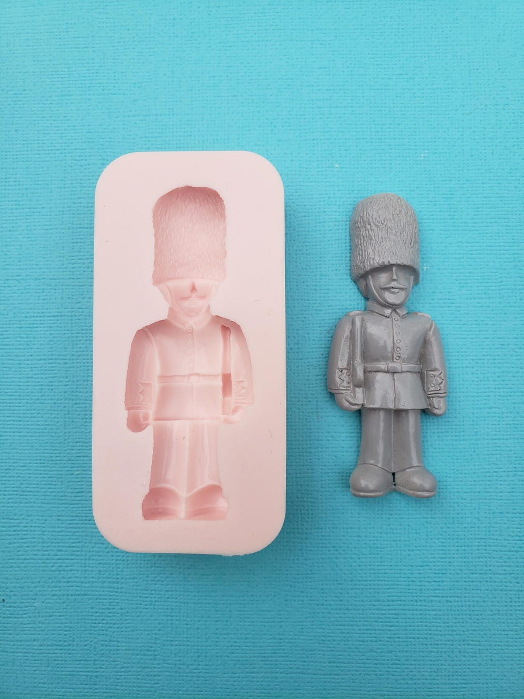 Royal Guard British Kings Guards Silicone Mold for Resin, Polymer Clay ...