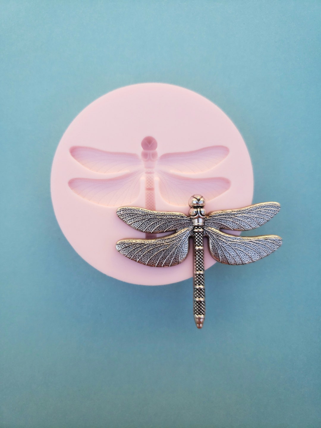 Dragonfly Insect Bug Wings Silicone Rubber Mold for Cake, Candy ...
