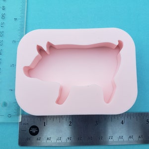 Pig Hog Farm Animal Livestock Silicone Rubber Mold for Resin, Cake ...