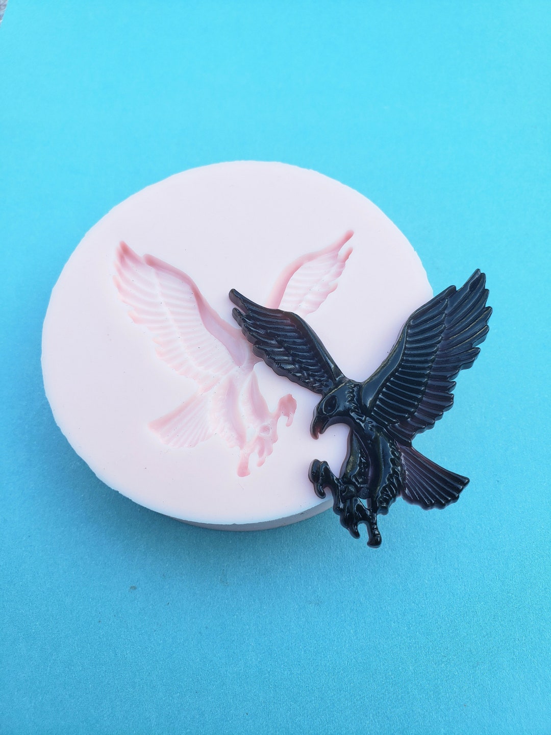 Eagle Bird Wings Silicone Rubber Mold for Resin, Jewelry, Clay, Charms ...