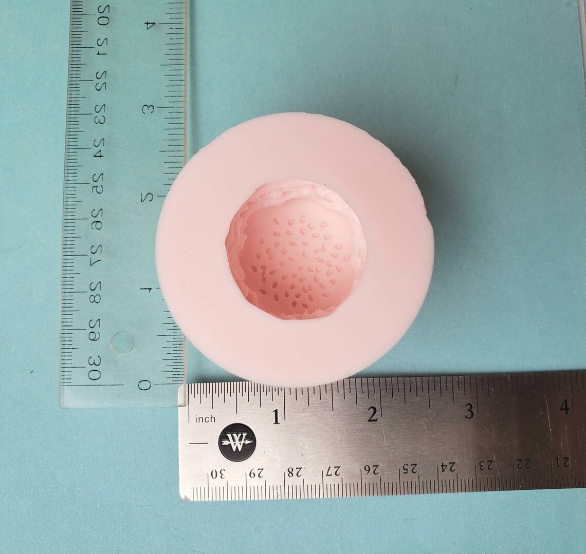 Cheeseburger Burger Sandwich Silicone Rubber Mold for Cake - Etsy