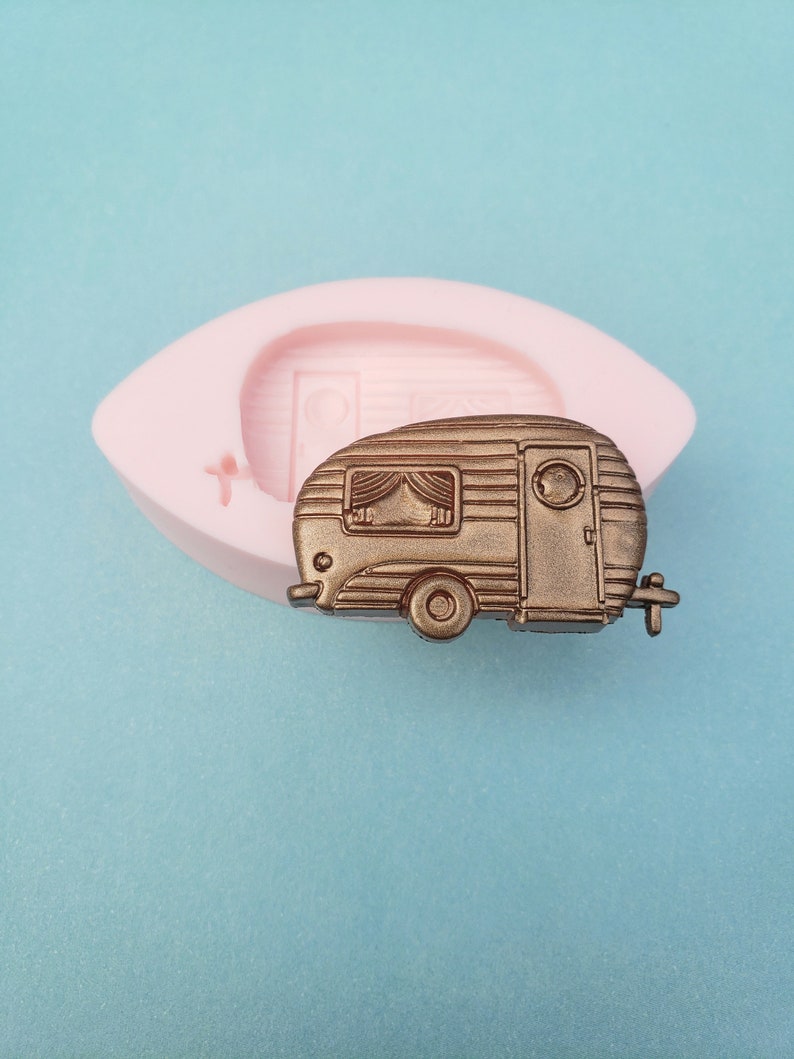 Camper Airstream Travel Trailer Silicone Rubber Mold for - Etsy