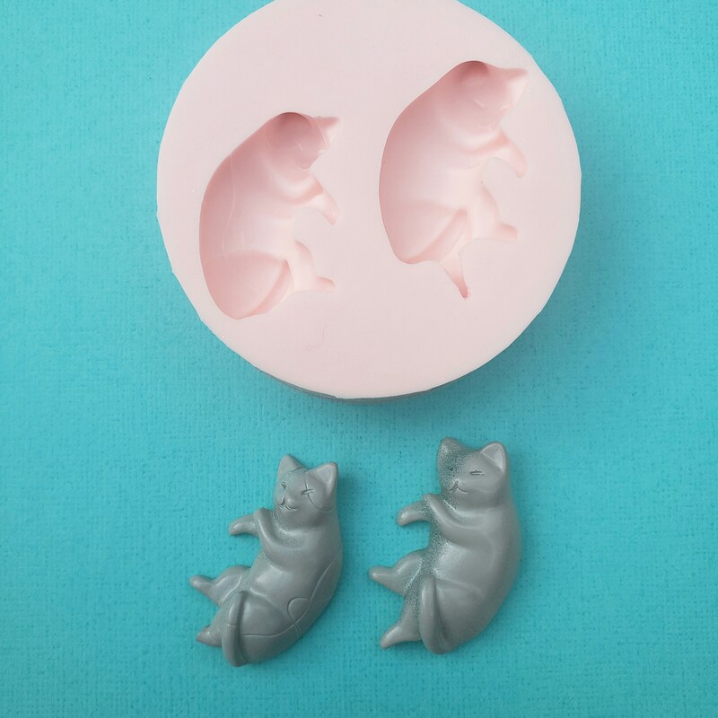 Sleeping Cats Mold - Etsy