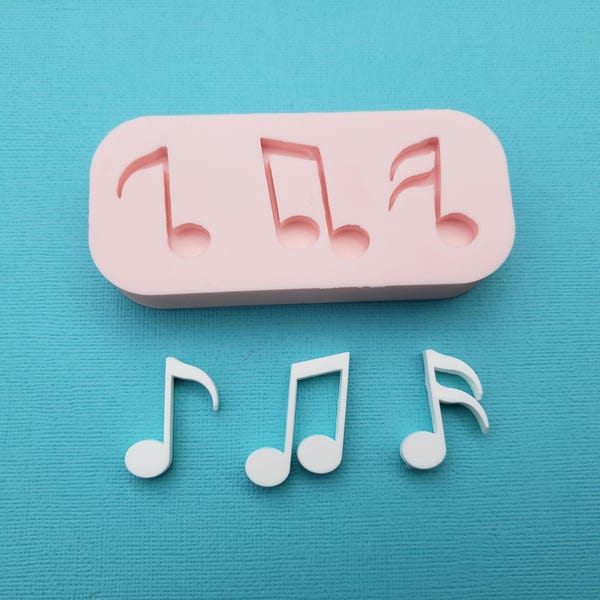 Musical Notes Mold - Etsy