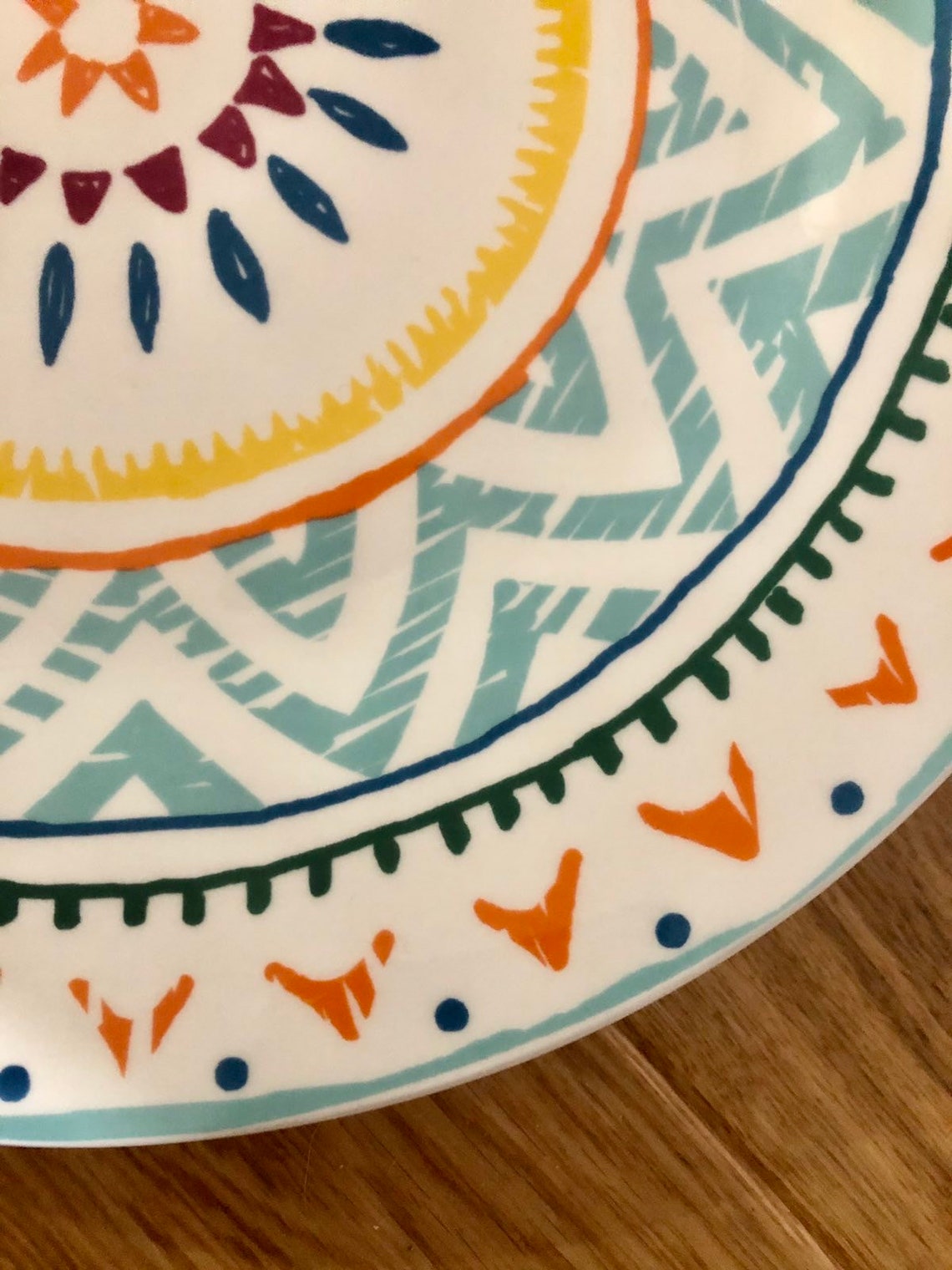 Handmade Ceramic Plate 27cm - Etsy