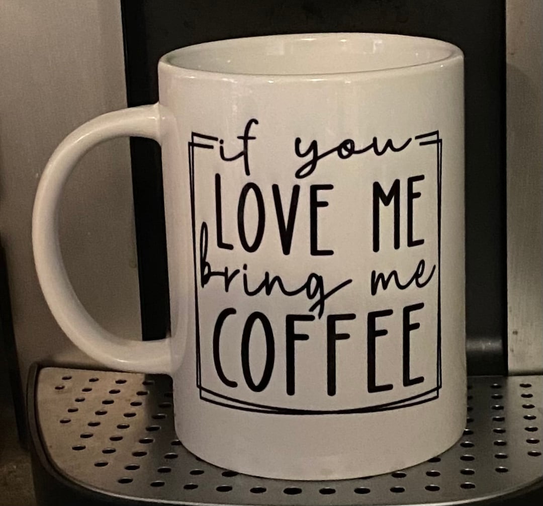 Coffee Mug | Cute Mug| Love Me Coffee Mug | Buffalo Mug | Valentine's ...