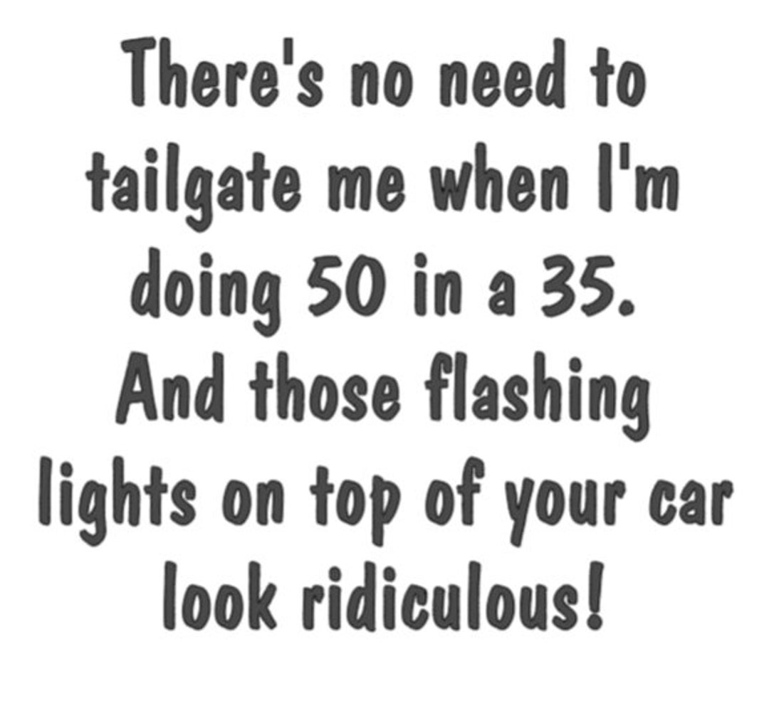 Funny Car Decal | Sarcastic | Police Car Decal | Buffalo - Etsy