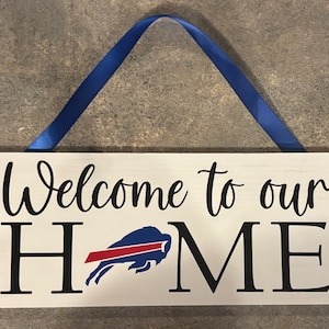 Buffalo Bills Welcome Sign - Etsy