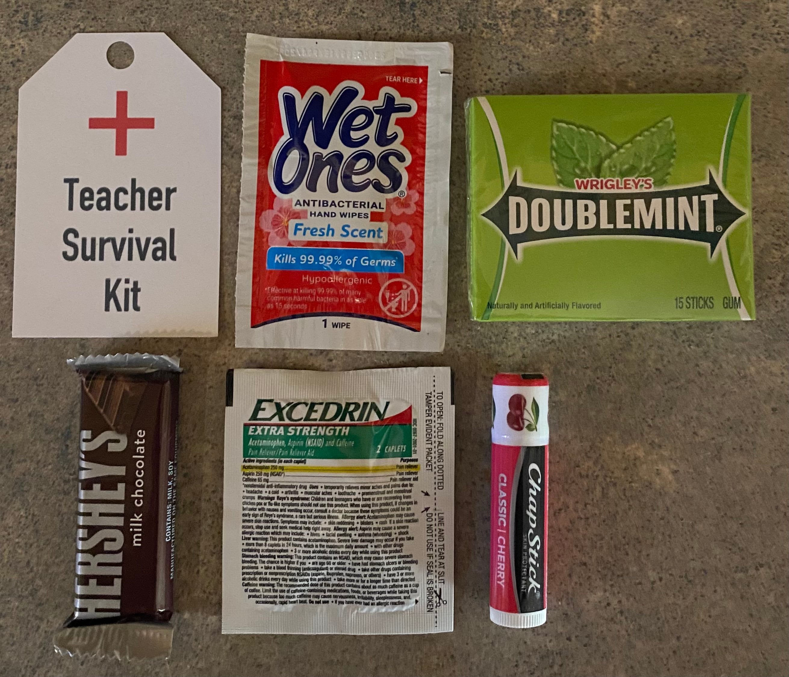 Teacher Survival Kit/funny Gift/teacher Gift - Etsy