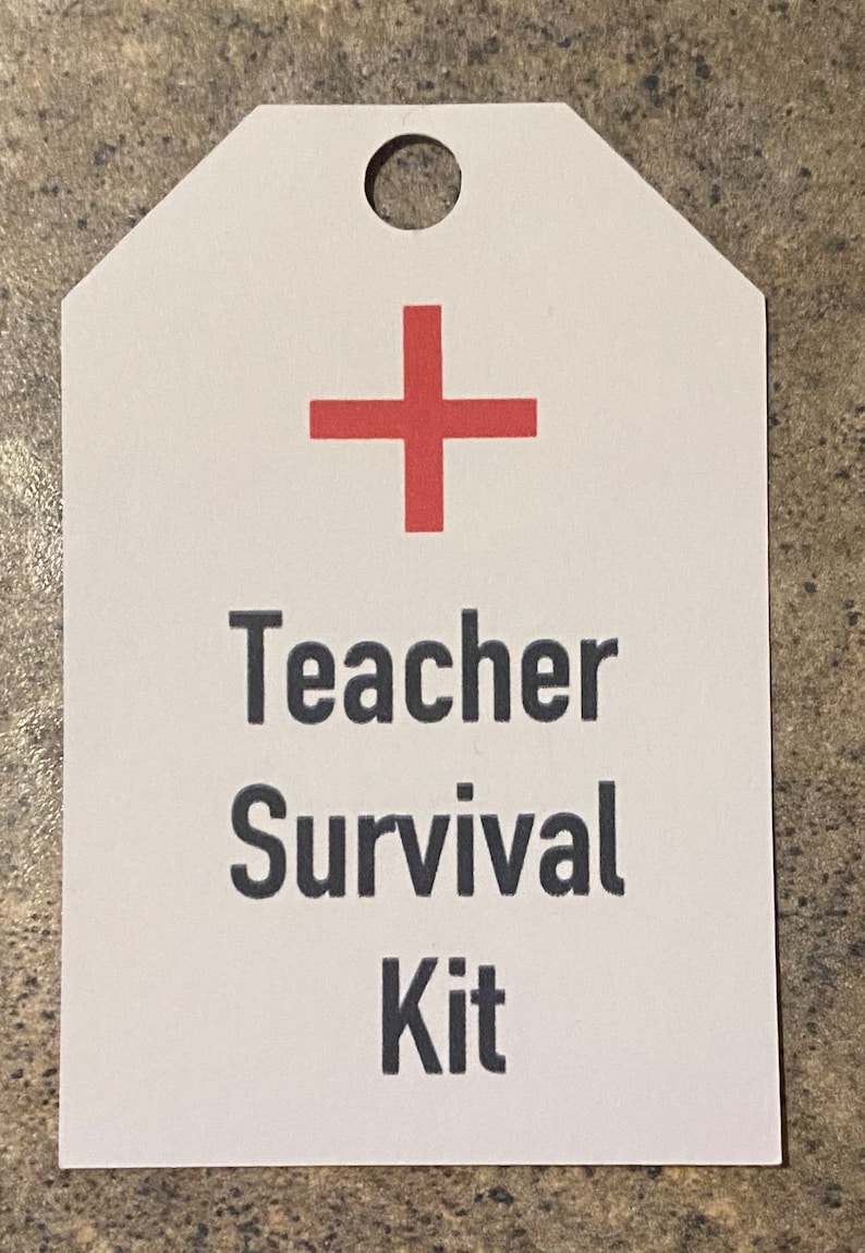 Teacher Survival Kit/funny Gift/teacher Gift - Etsy