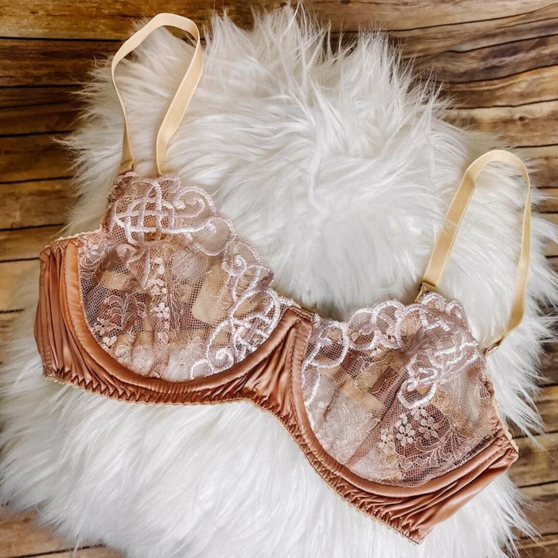 Fiore Gold Bra Mesh Bra Lace Bra Sexy Bra Sheer Bra | Etsy