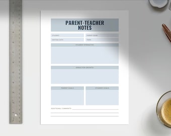 Editable Parent Teacher Conference Schedule Template Parent - Etsy