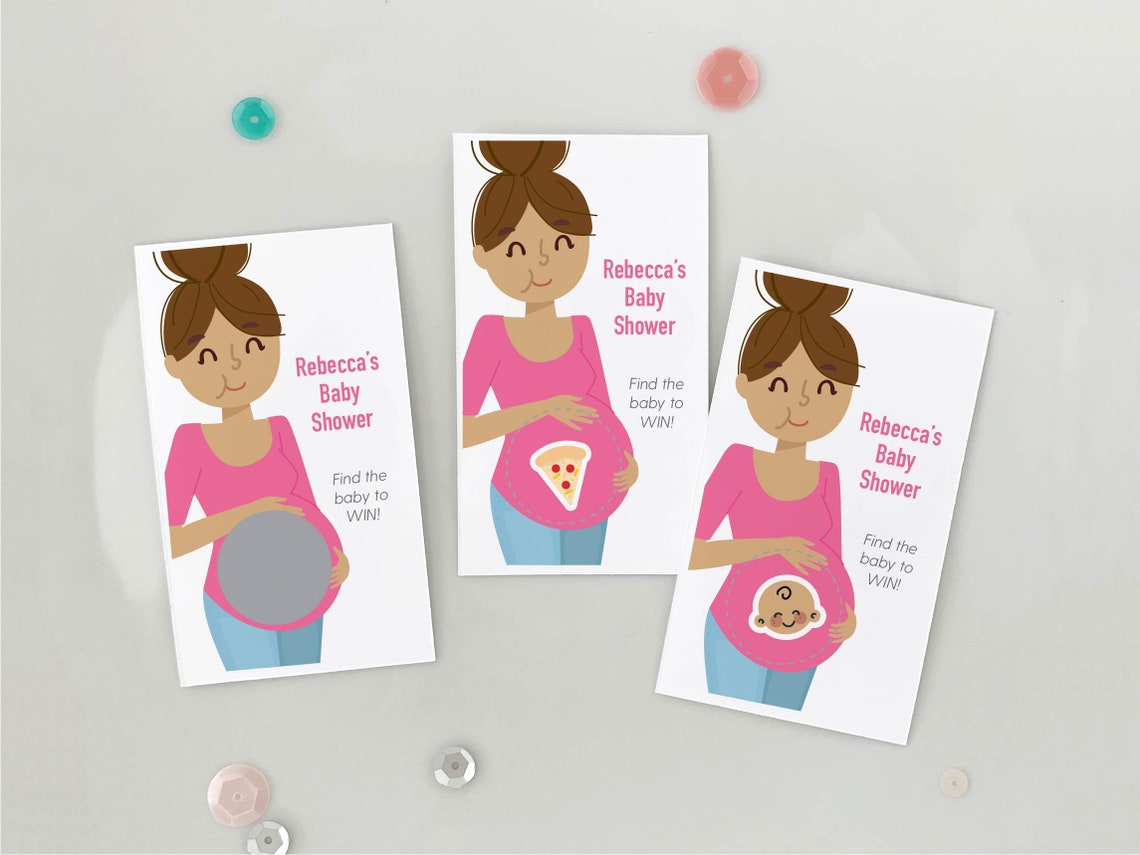 Find the Baby Scratch off Game: Baby Shower Raffle Cards (set of 12) - Etsy