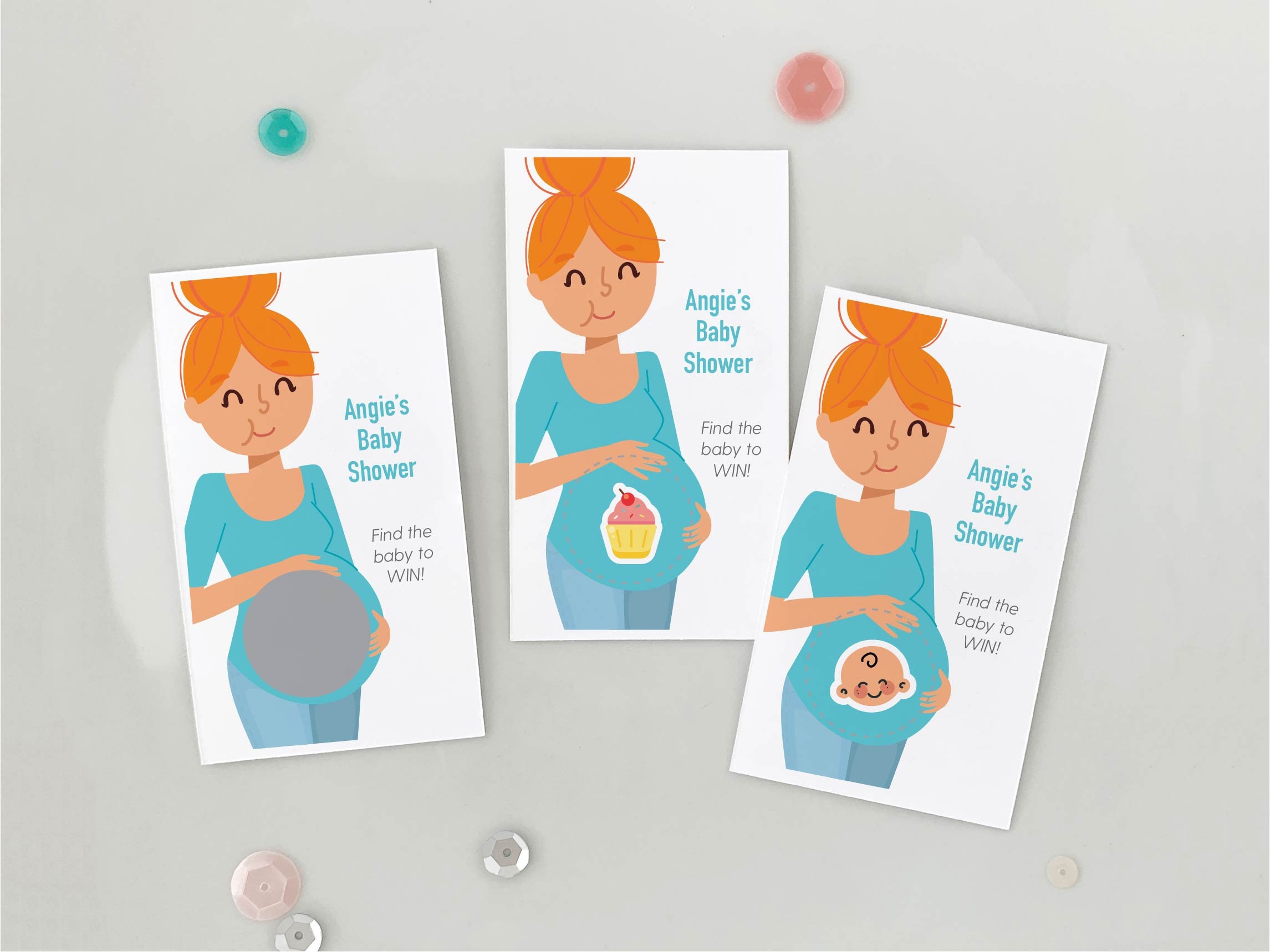 Find the Baby Scratch off Game: Baby Shower Raffle Cards (set of 12) - Etsy
