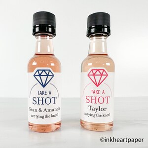 Take A Shot Party Favors, Bridal Shower Favors, Engagement Party Favors ...