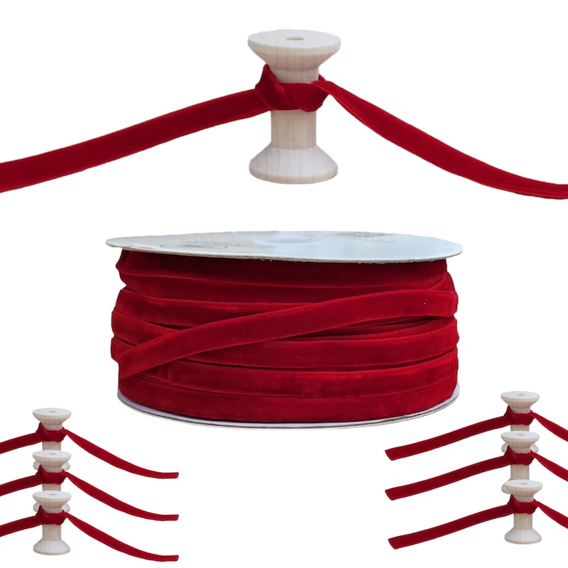 Velvet Ribbon - Etsy