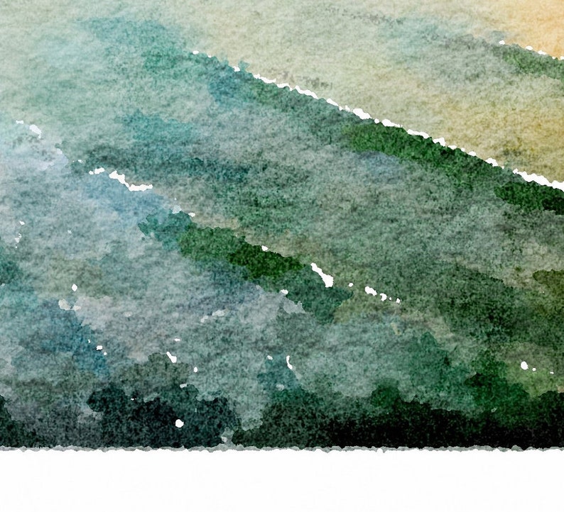 Table Mountain Art Print. Cape Town Art. Landscape. Original - Etsy ...