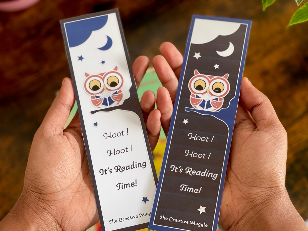 Cute Printable Bookmark, Digital Bookmark Printable, Digital Bookmark ...