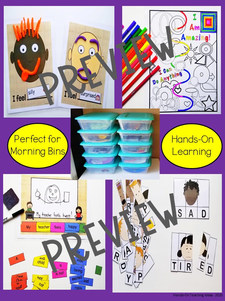 Social Emotional Learning, SEL Activities, Social Emotional Kit, Kids ...