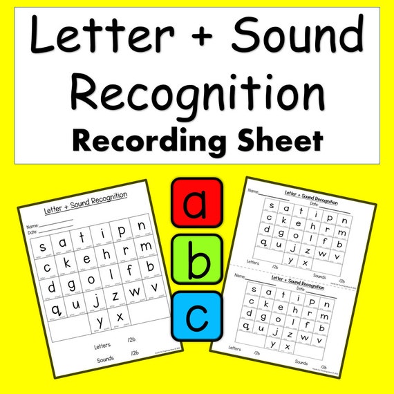 Alphabet Recognition Assessment