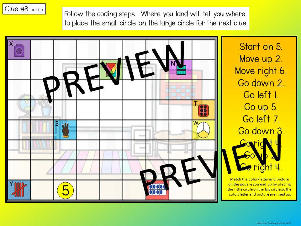 Printable Math Escape Room: Primary Grades Game (digital Download) - Etsy