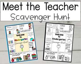 Classroom Scavenger Hunt & Stem Challenge Activity Cards - Etsy