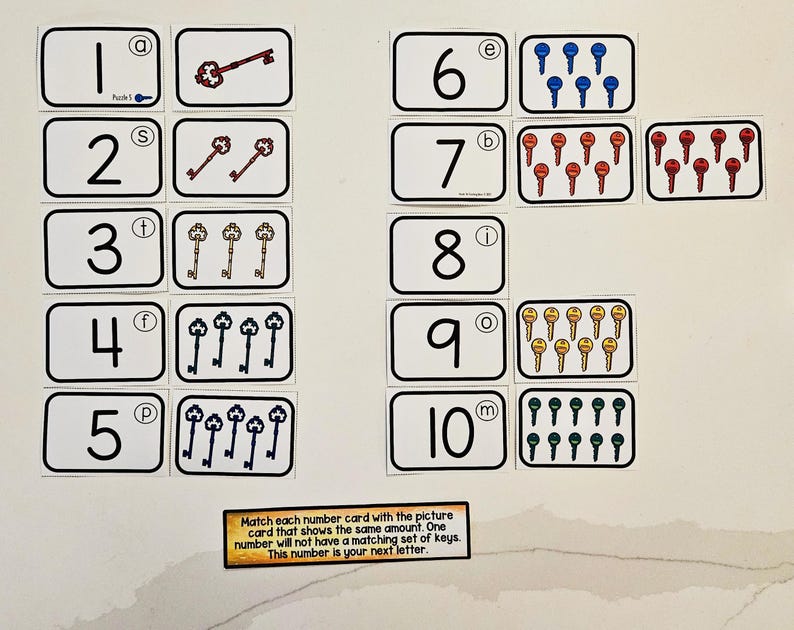 Printable Escape Room Game: Kindergarten & Preschool (digital Download ...
