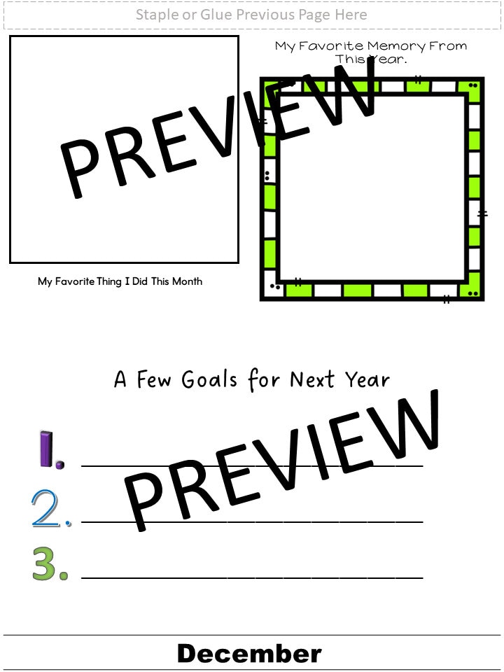 All About Me Time Capsule: Printable Kids Activity Flipbook (digital ...