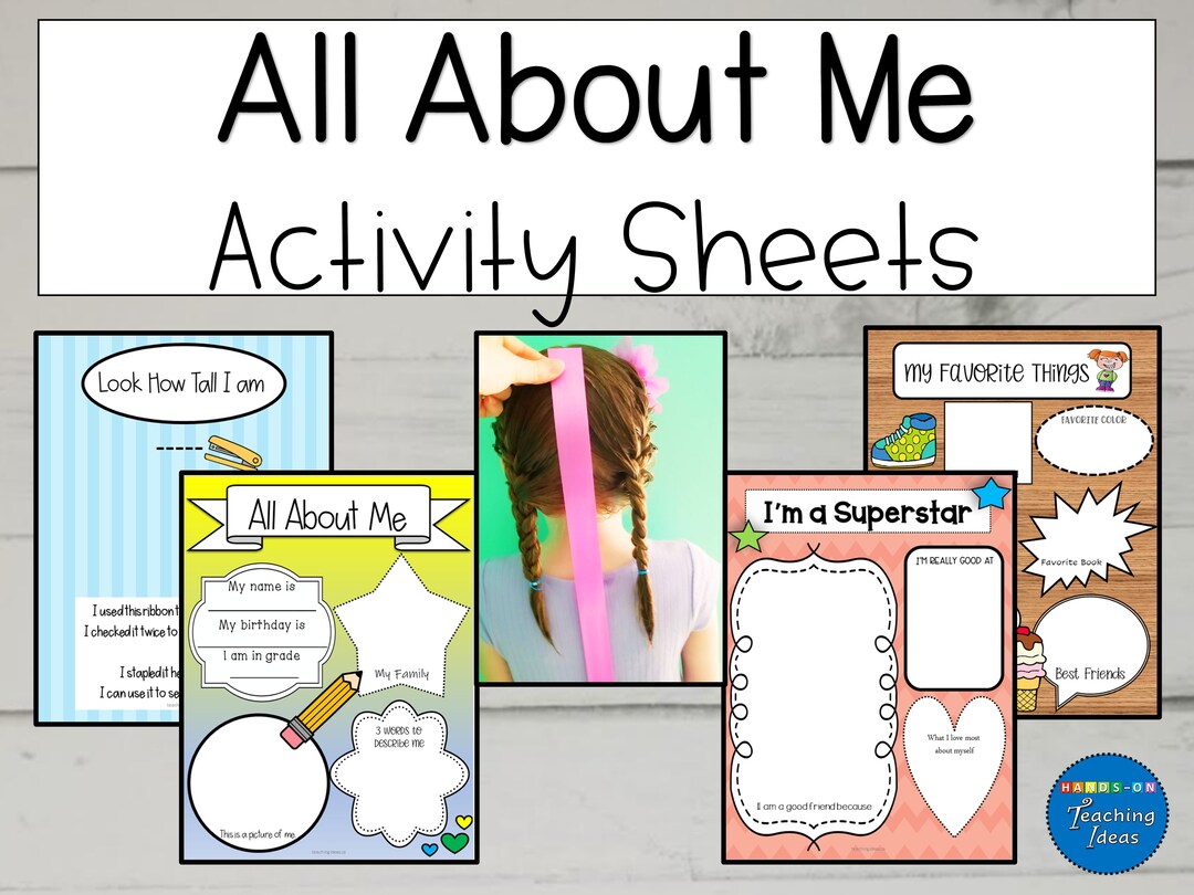 All About Me, Time Capsule, Time Capsule Kit, All About Me Kids ...