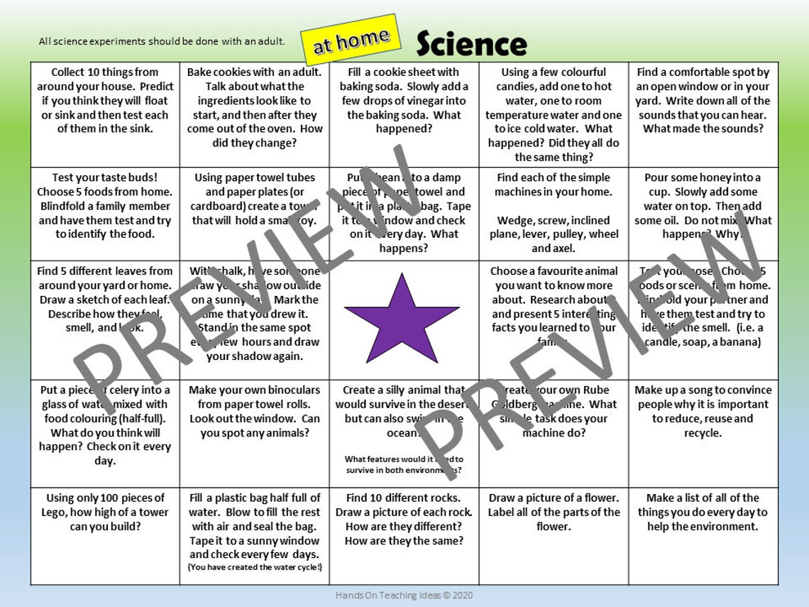 Choice Board, Activities for Kids, Learning Activities, Printable ...