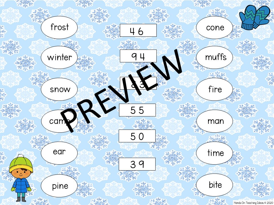 Printable Escape Room for Kids, Winter Themed, Winter Game for Kids ...