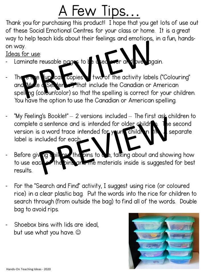 Social Emotional Learning, SEL Activities, Social Emotional Kit, Kids ...