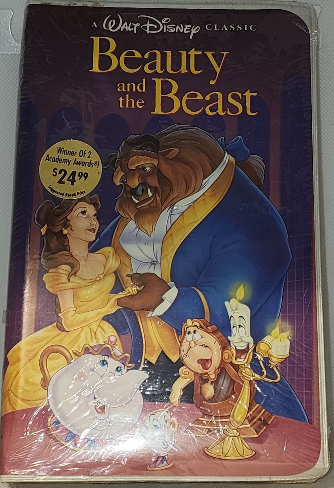 COLLECTOR ITEM New and Sealed Beauty and the Beast (VHS Tape, 1992) - Etsy