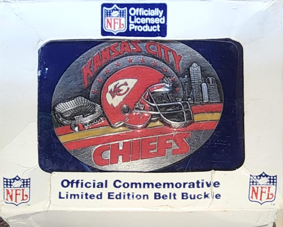 Vintage 1990's Limited Edition Officially Licensed Kansas City Chiefs ...