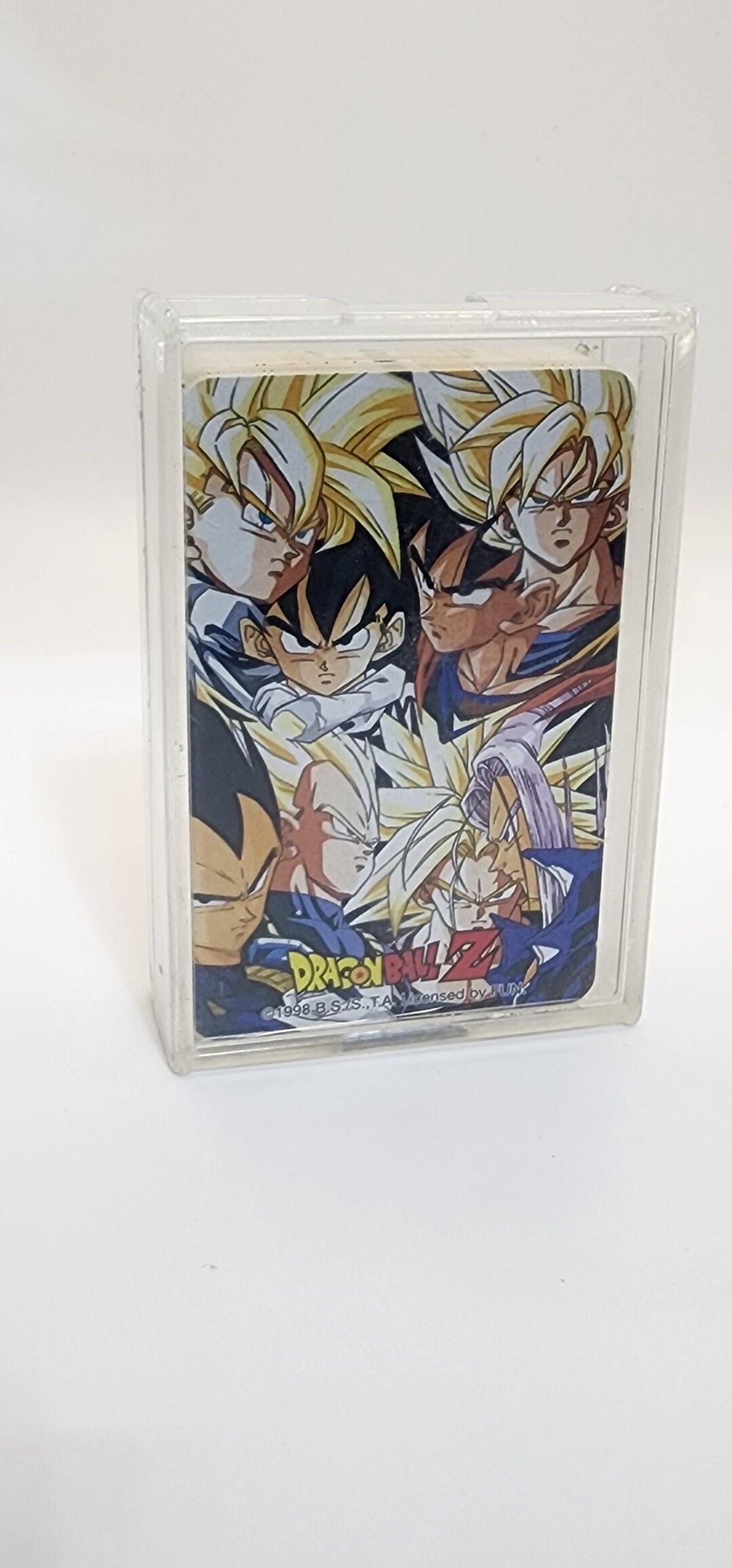 Gently Played Dragon Ball Z Playing Cards Rare 1998 54 Card Deck Jokers ...
