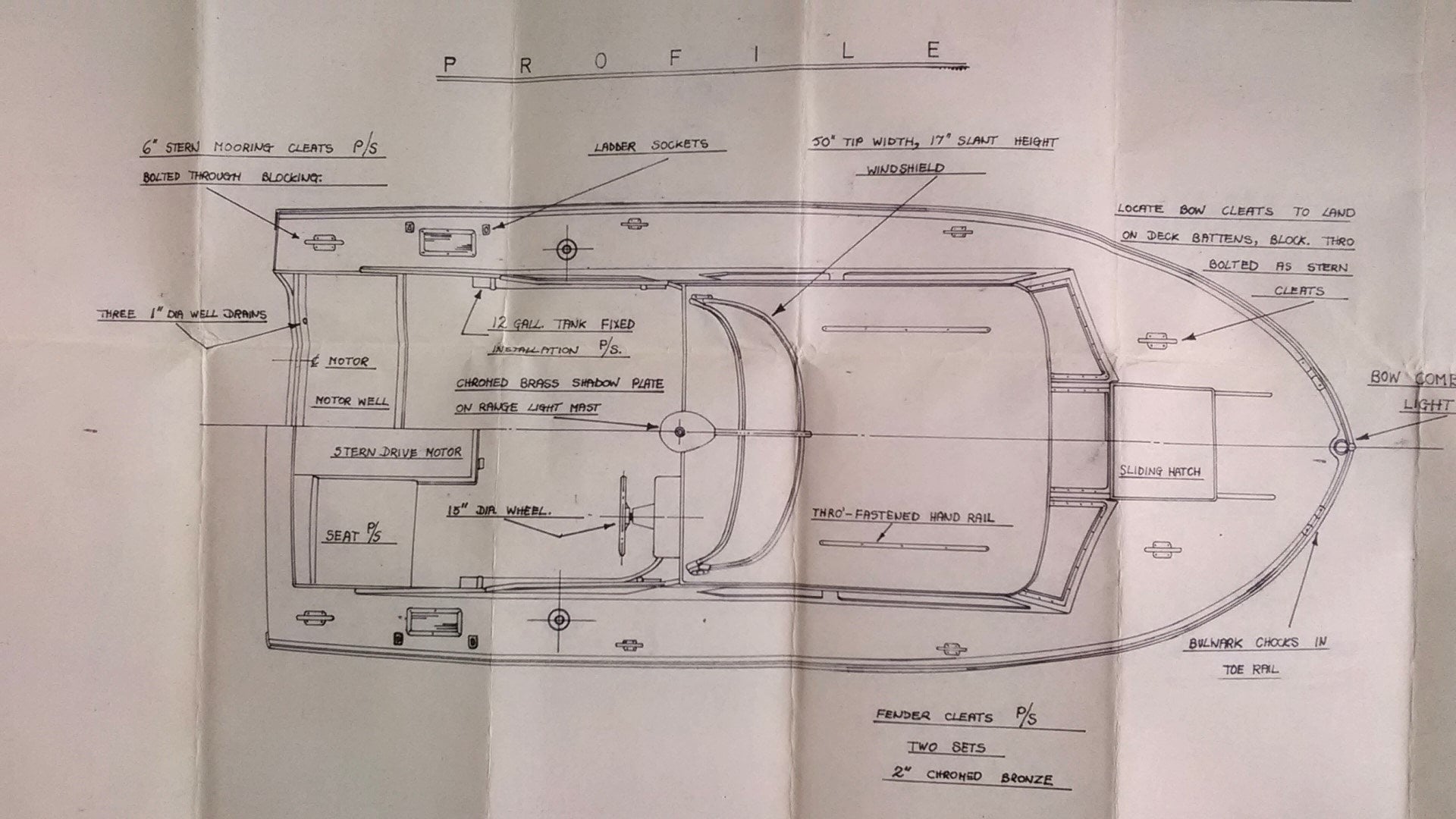Drawing of Sea-deuce Cruiser by David D Beach - 1:10 Scale Copy - Etsy