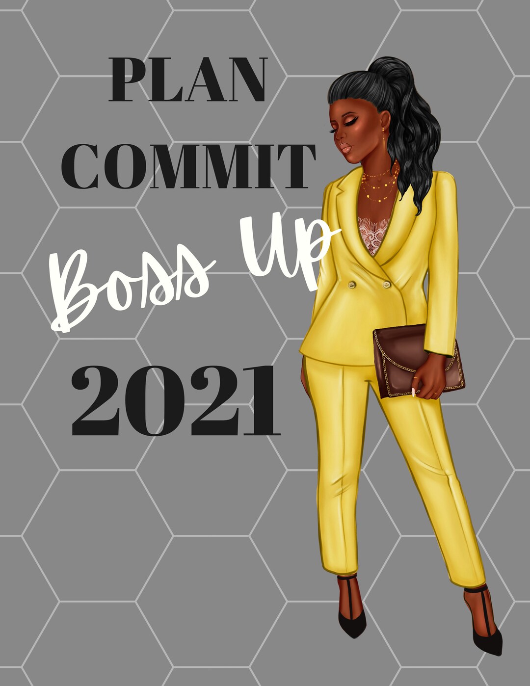 Plan, Commit, Boss Up - Etsy