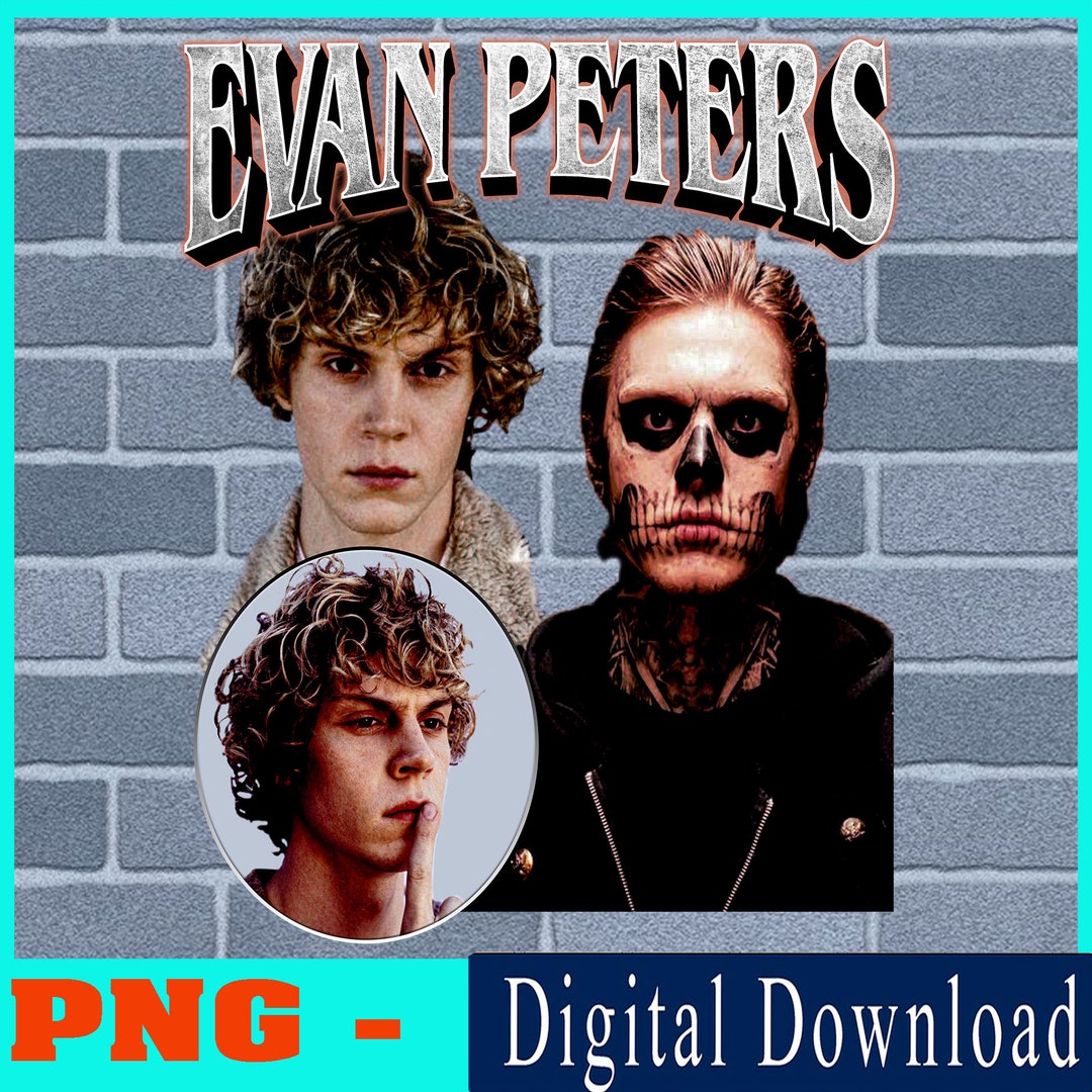 Evan Peters PNG Digital Download Evan Peters PNG - Etsy