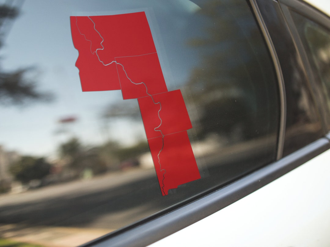 Continental Divide Trail Decal; CDT Decal Sticker; Decal for Car, Water ...