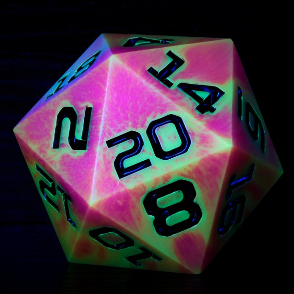 Glowing Dice - Etsy