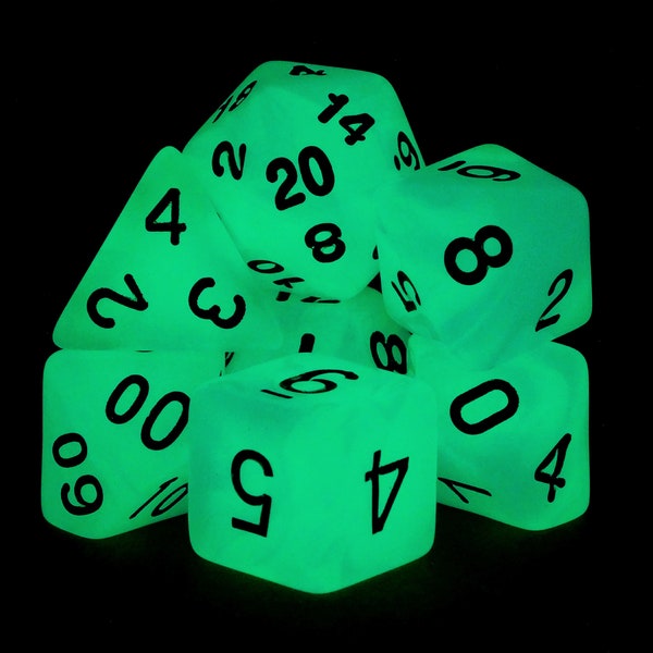 Glowing Dice - Etsy