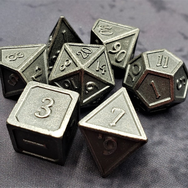 Solid Silver Dice - Etsy