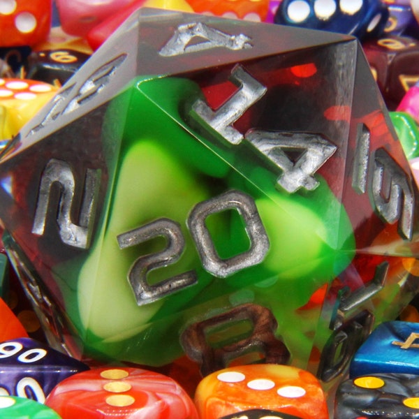 D20 Mold - Etsy