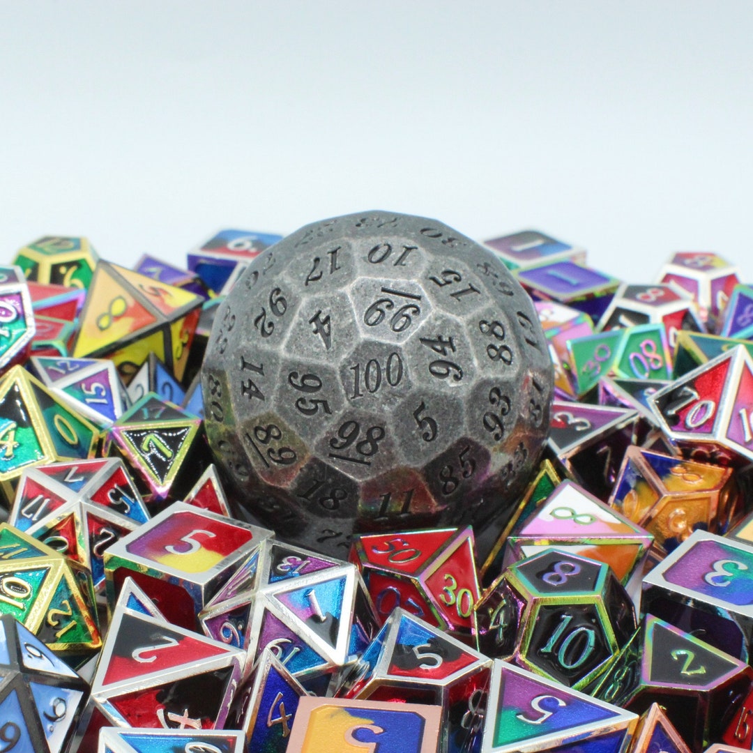 Metal D100 Pewter - Etsy