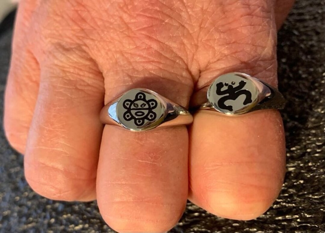 LADIES Taino Symbol Ring - Etsy