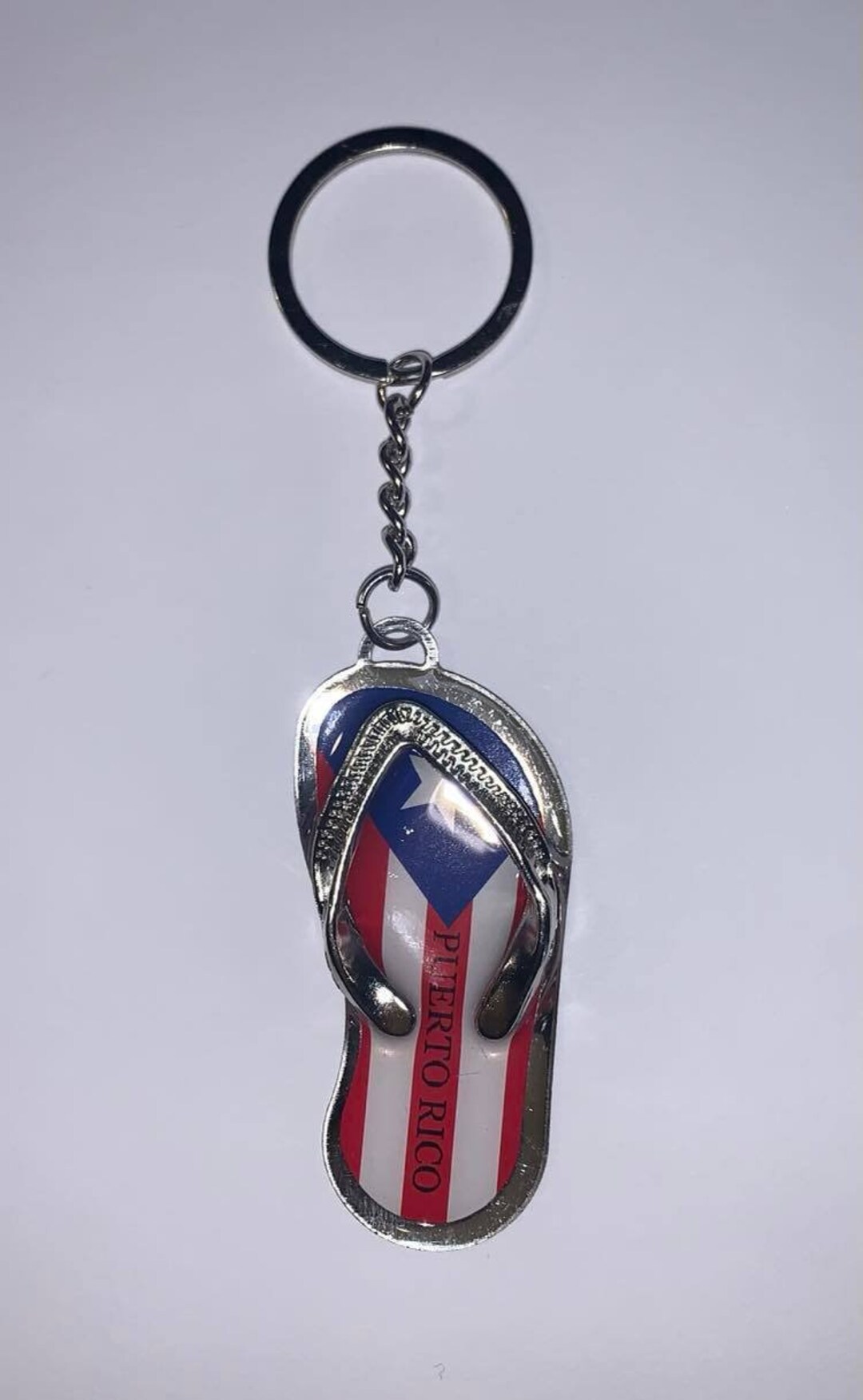 Puerto Rico Flip-flop chanclas Keychain - Etsy