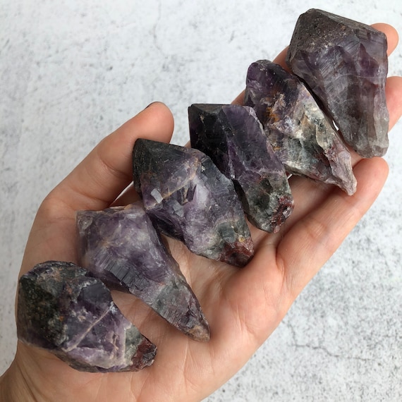 LARGE Super 7 Raw Point Chunk Cacoxenite Amethyst - Etsy