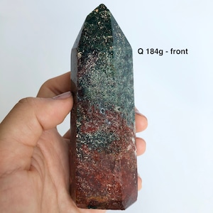 Judy's Jasper / Eye of the Storm TOWERS point / Bahia | Etsy